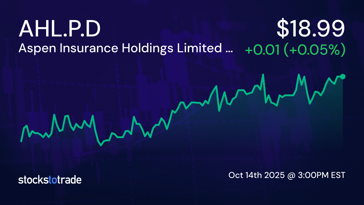 Aspen Insurance Holdings Limited 5.625% Perpetual Non-Cumulative ...