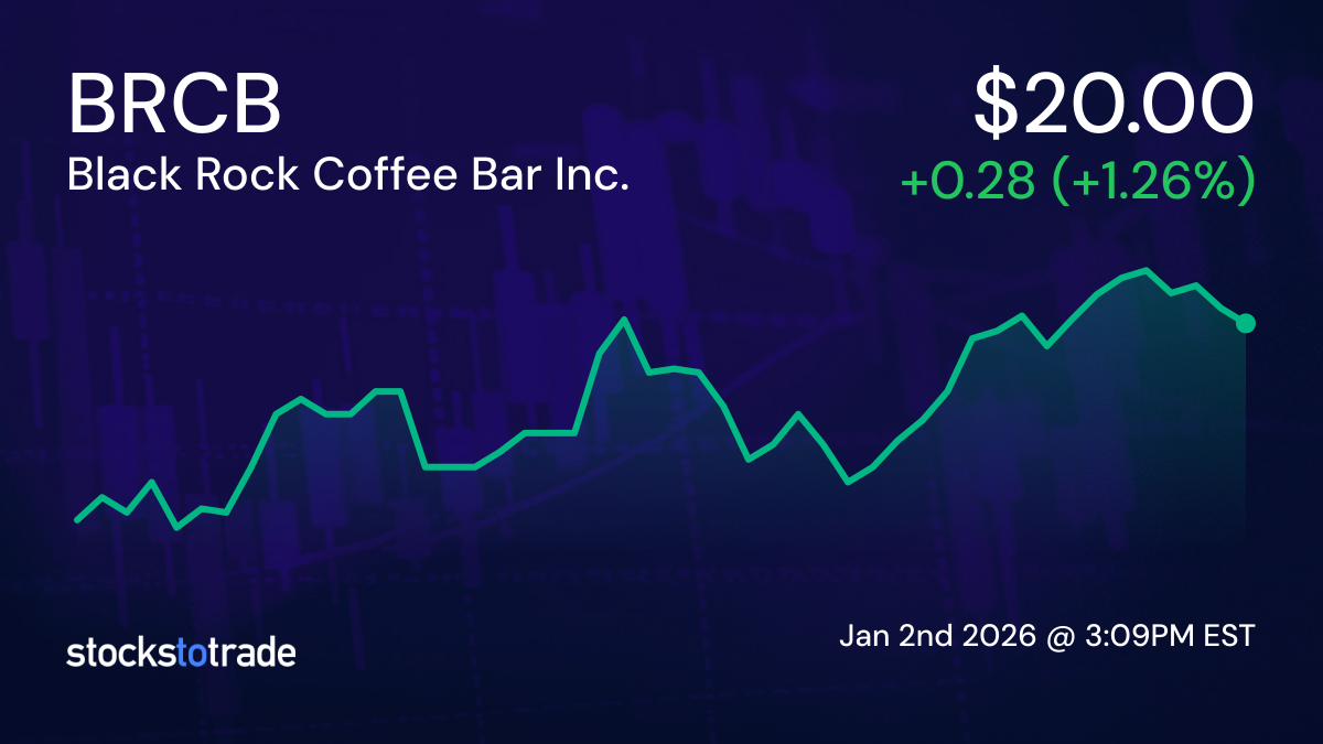 Black Rock Coffee Bar Inc. (BRCB) Stock Price | Live Quotes & Charts ...