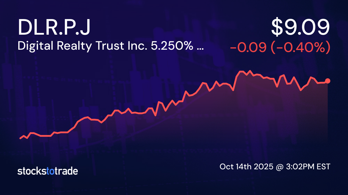 Digital Realty Trust Inc. 5.250% Series J Cumulative Redeemable ...